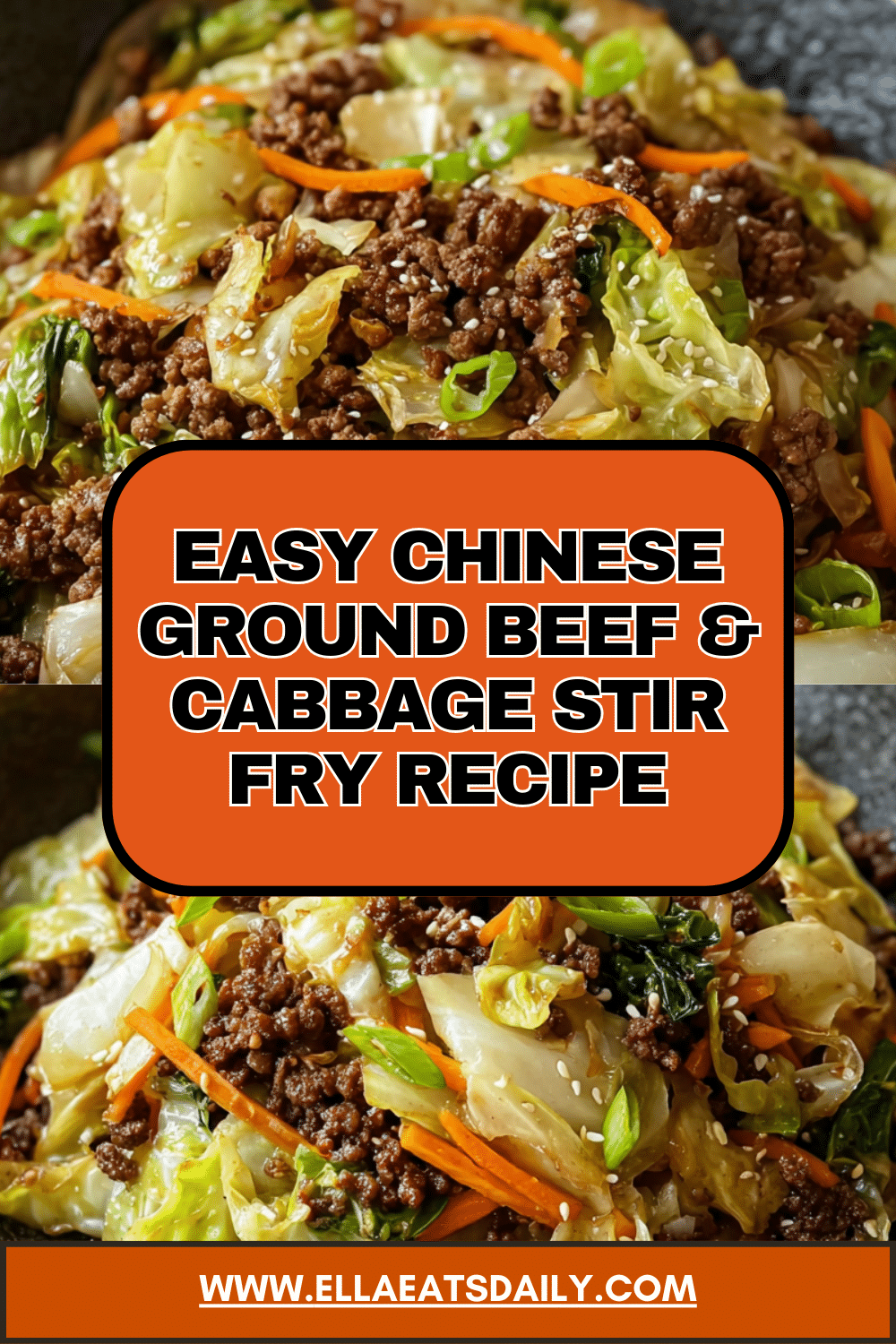 Chinese Ground Beef and Cabbage Stir Fry – Quick & Flavorful
