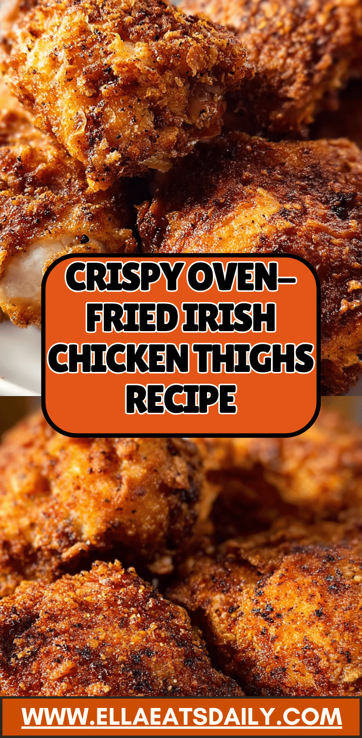 Crispy Irish Oven-Fried Chicken: Juicy, Crunchy, Irresistible