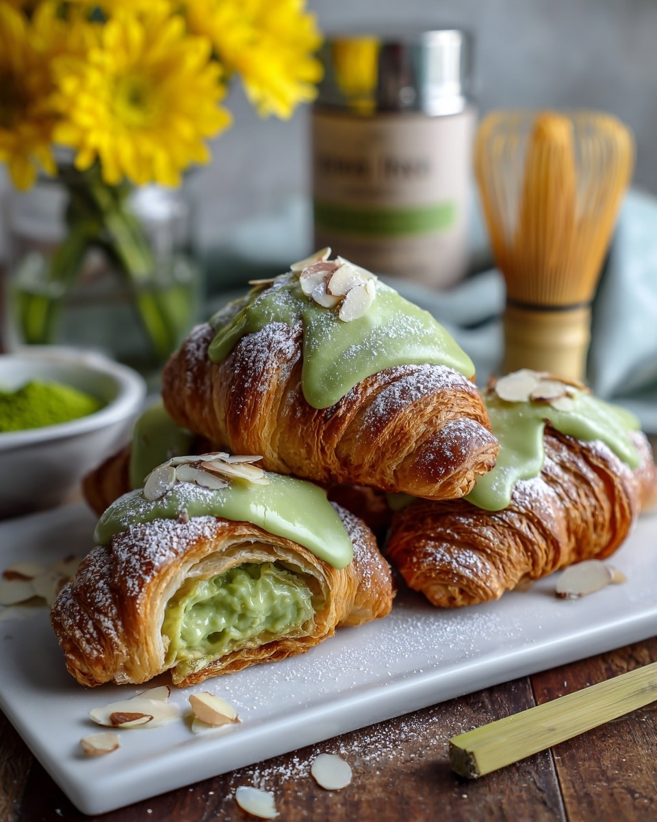 Matcha Croissant Recipe: Elegant Green Tea Pastry Delight