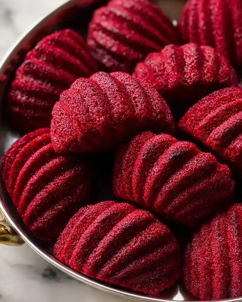 Red Velvet Madeleines: Elegant, Delicious French Cakes